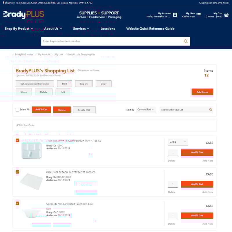 eCommerce Onboarding | BradyPLUS