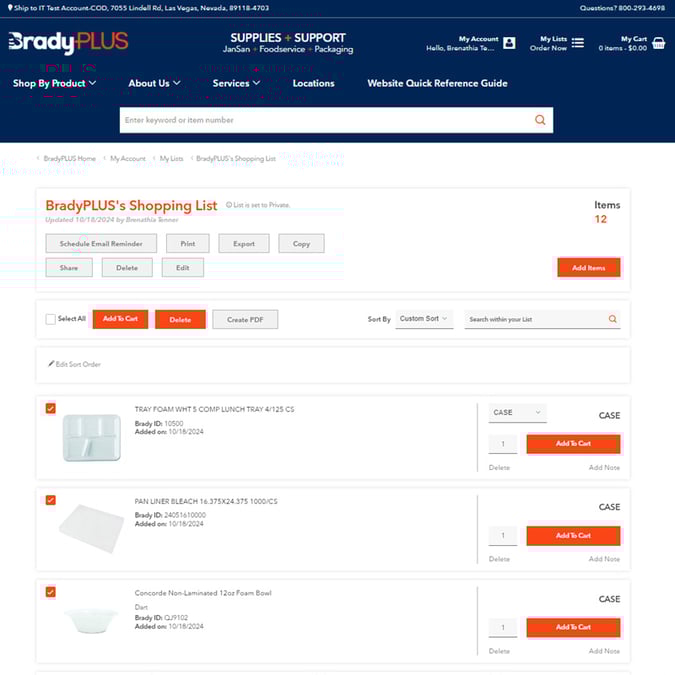 eCommerce Onboarding | BradyPLUS