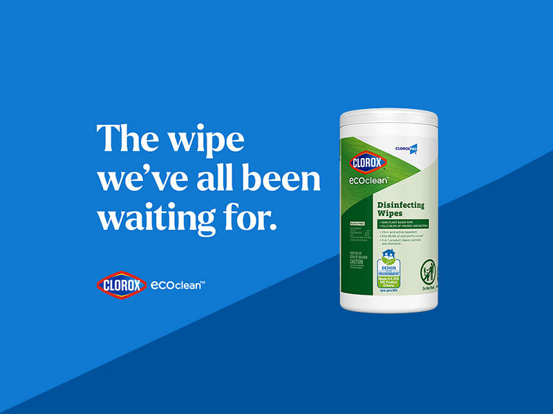 Clorox EcoClean Disinfecting Wipes | BradyPLUS