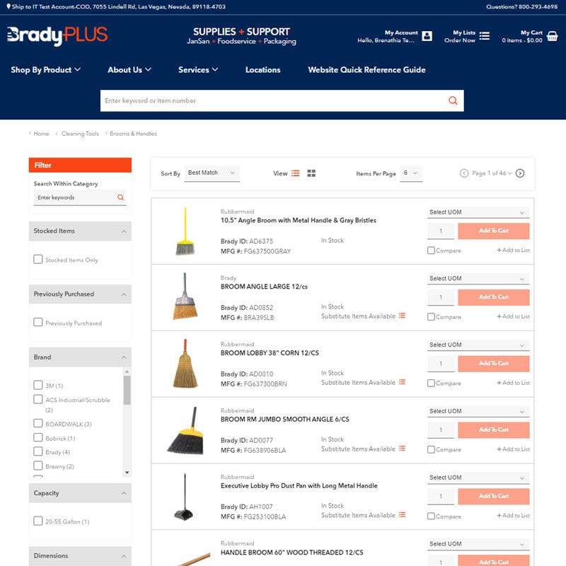 eCommerce Onboarding | BradyPLUS