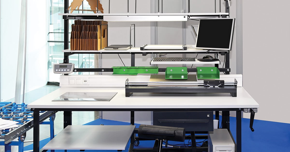Workstations + Packing Tables | BradyPLUS